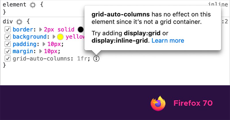 Firefox 70 — a bountiful release for all - Mozilla Hacks - the Web developer blog