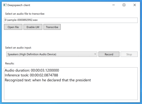 DeepSpeech 0.6: Mozilla's Speech-to-Text Engine Gets Fast, Lean, and Ubiquitous - Mozilla Hacks ...