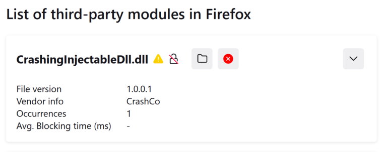 Letting users block injected third-party DLLs in Firefox - Mozilla Hacks - the Web developer blog